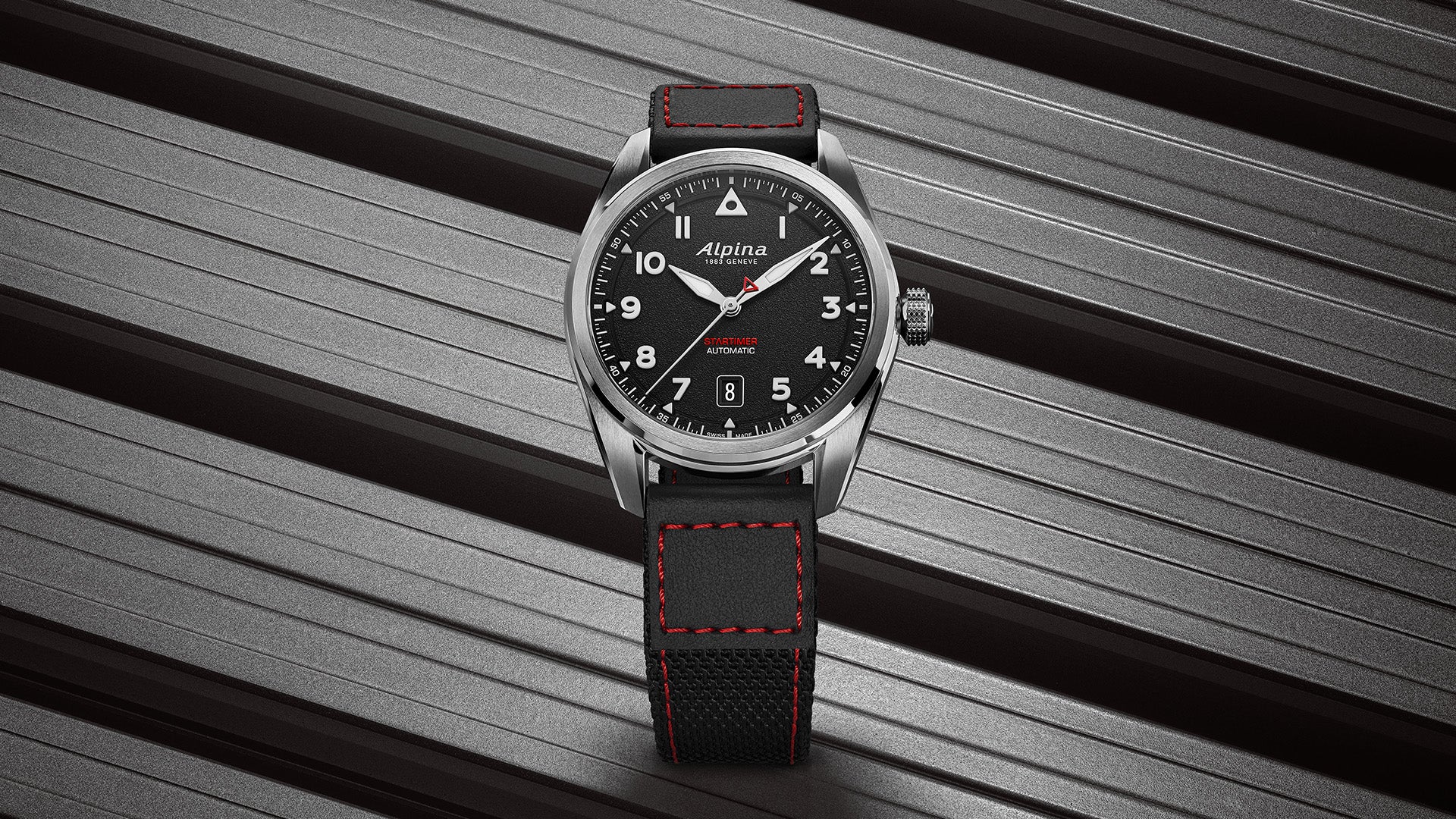 Startimer Pilot: Automatic men's watch – Alpina Watches
